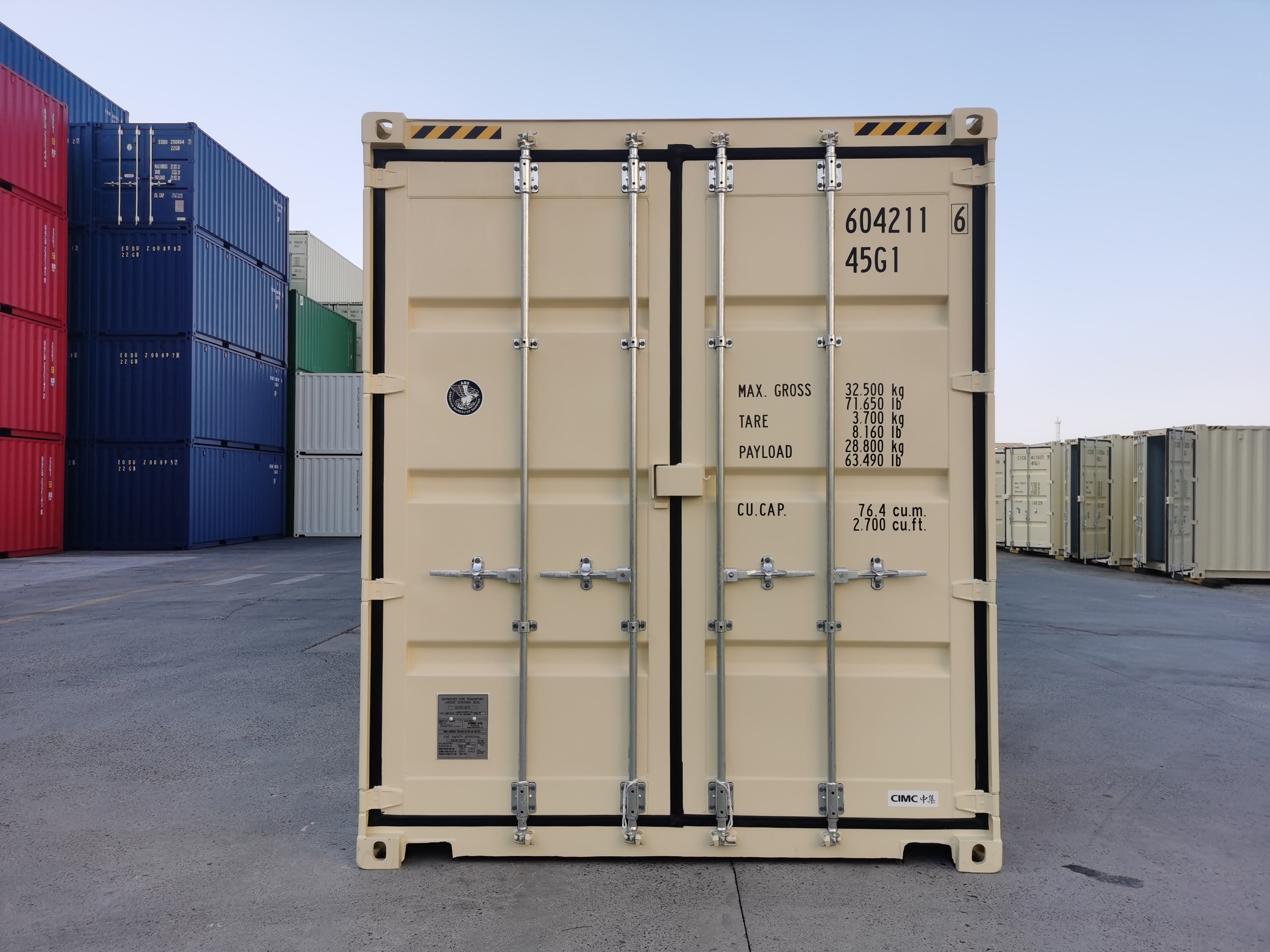 40ft High Cube One-Trip Shipping Containers in Chicago, IL